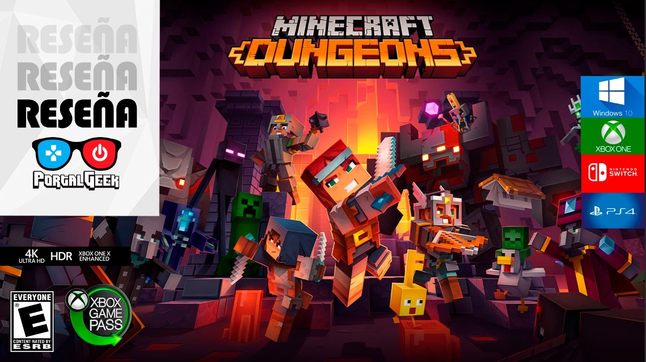 Minecraft Dungeons - Reseña: Aventuras épicas al alcance de todos ...