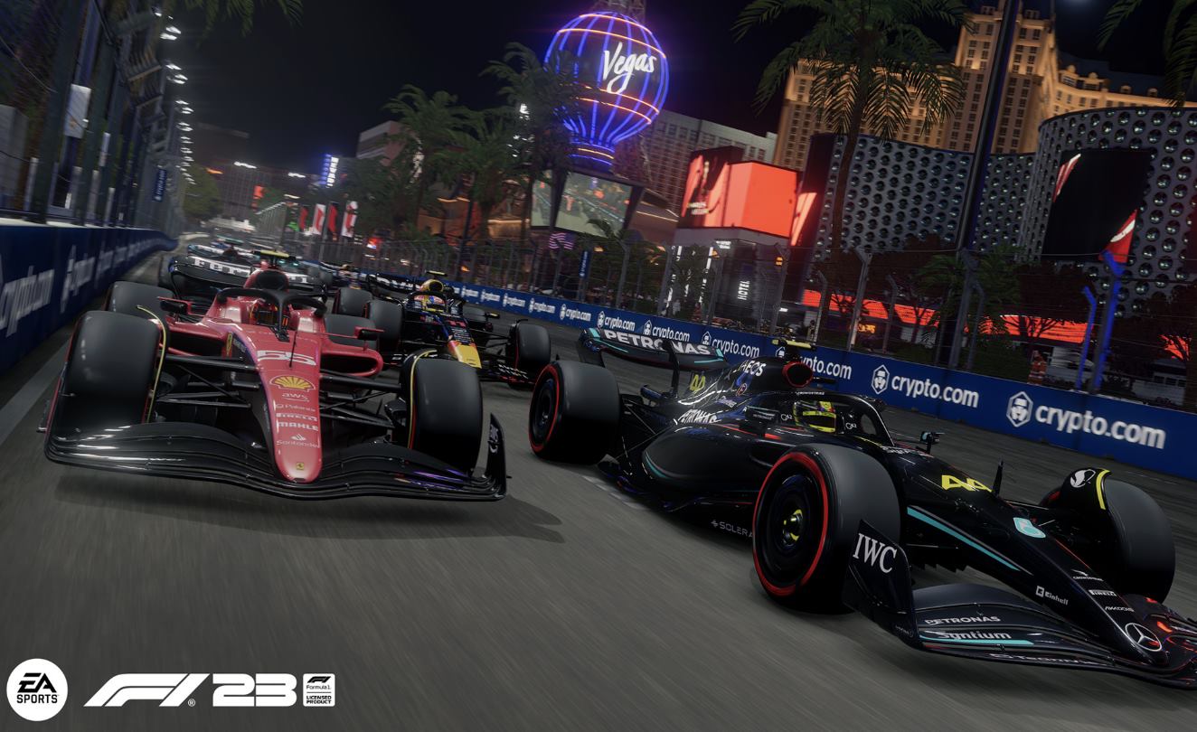 EA Sports™ F1 23 Revela El Primer Vistazo al Circuito de Las Vegas ...